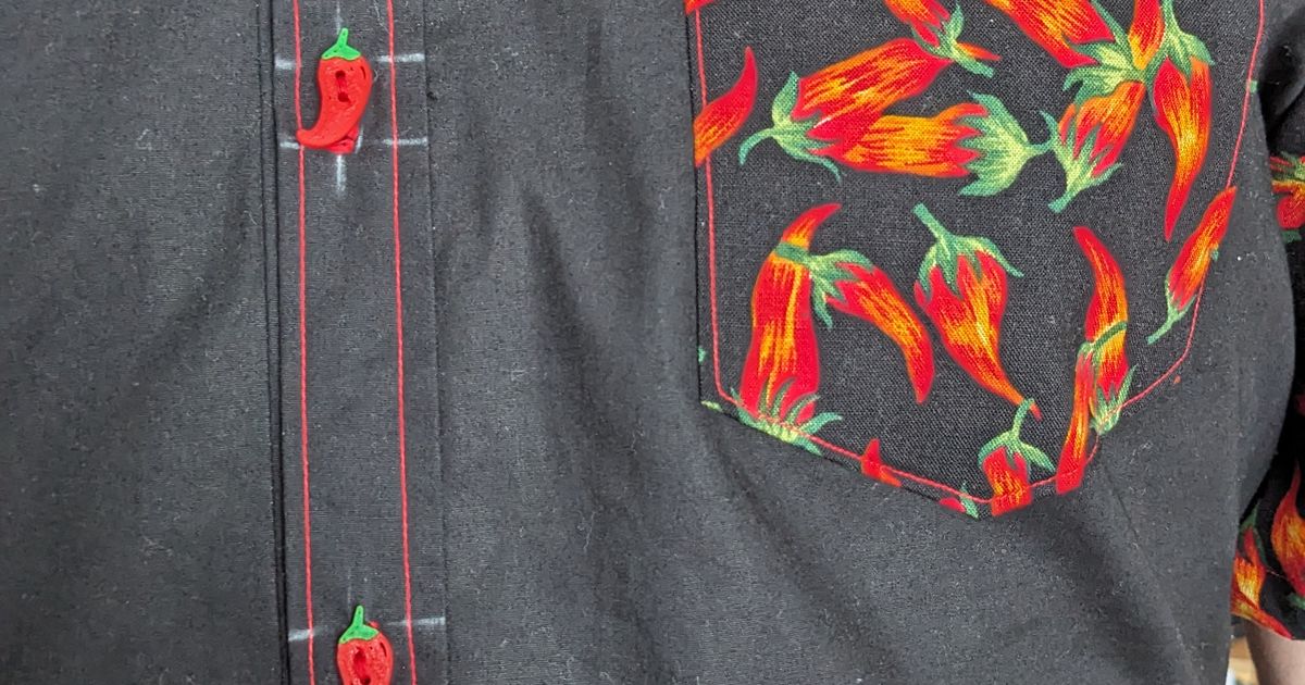 Chili Pepper Buttons by Eeffoc | Download free STL model | Printables.com