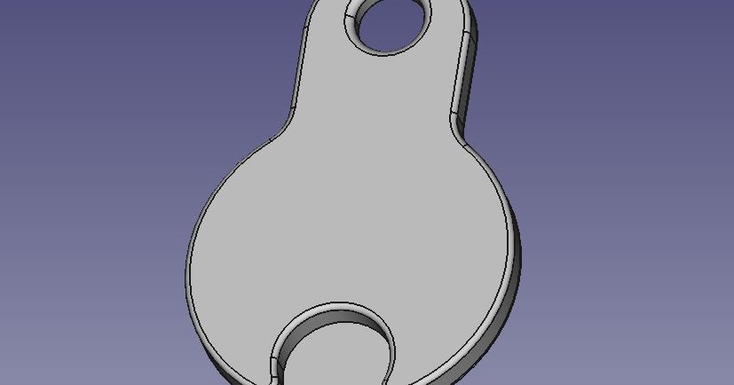 Magnetic key holder and trolley token V1.2 by KORN3L | Download free ...