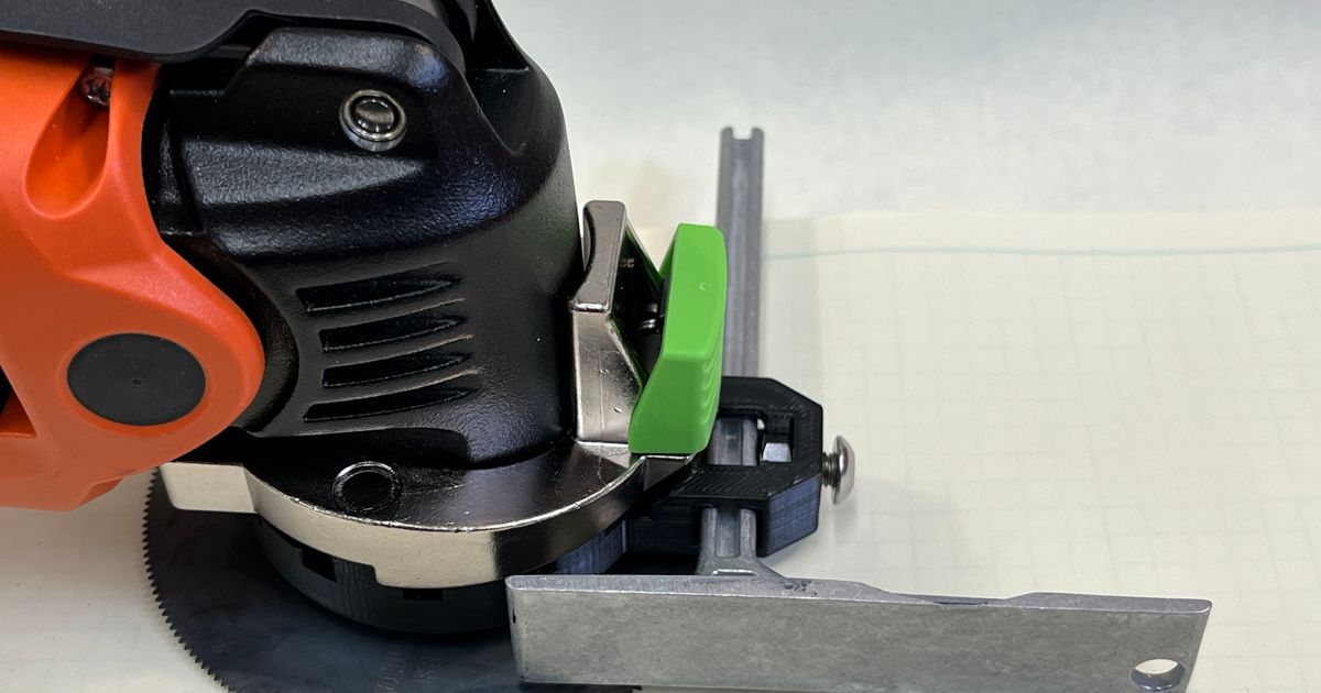 Fein Multimaster Depth Stop Adapter for Festool Vecturo by Doug804 ...