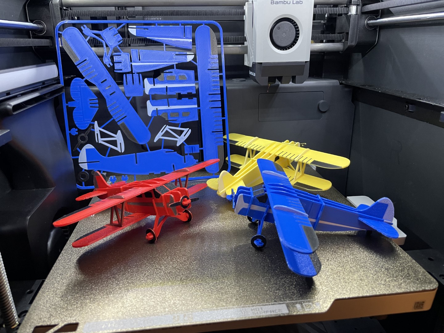 Biplane Kit Card (Waco YKS-6) by Souky1122 | Download free STL model ...