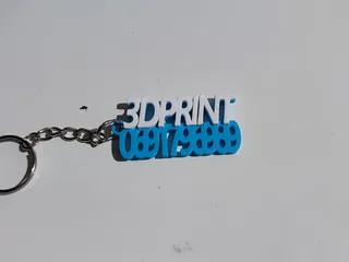 3D print keychain letters by Kankaras | Download free STL model ...