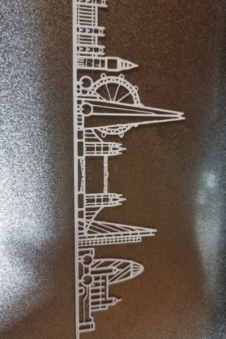 london skyline by Sh3ila | Download free STL model | Printables.com