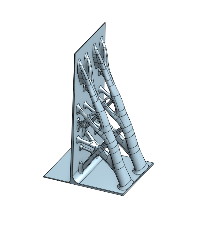 Bookend Double Tree by Ketsacreations | Download free STL model ...