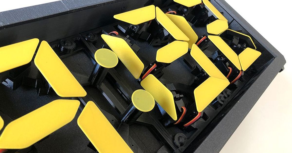 Otvinta Servo Clock Case by Paul Arden | Download free STL model ...