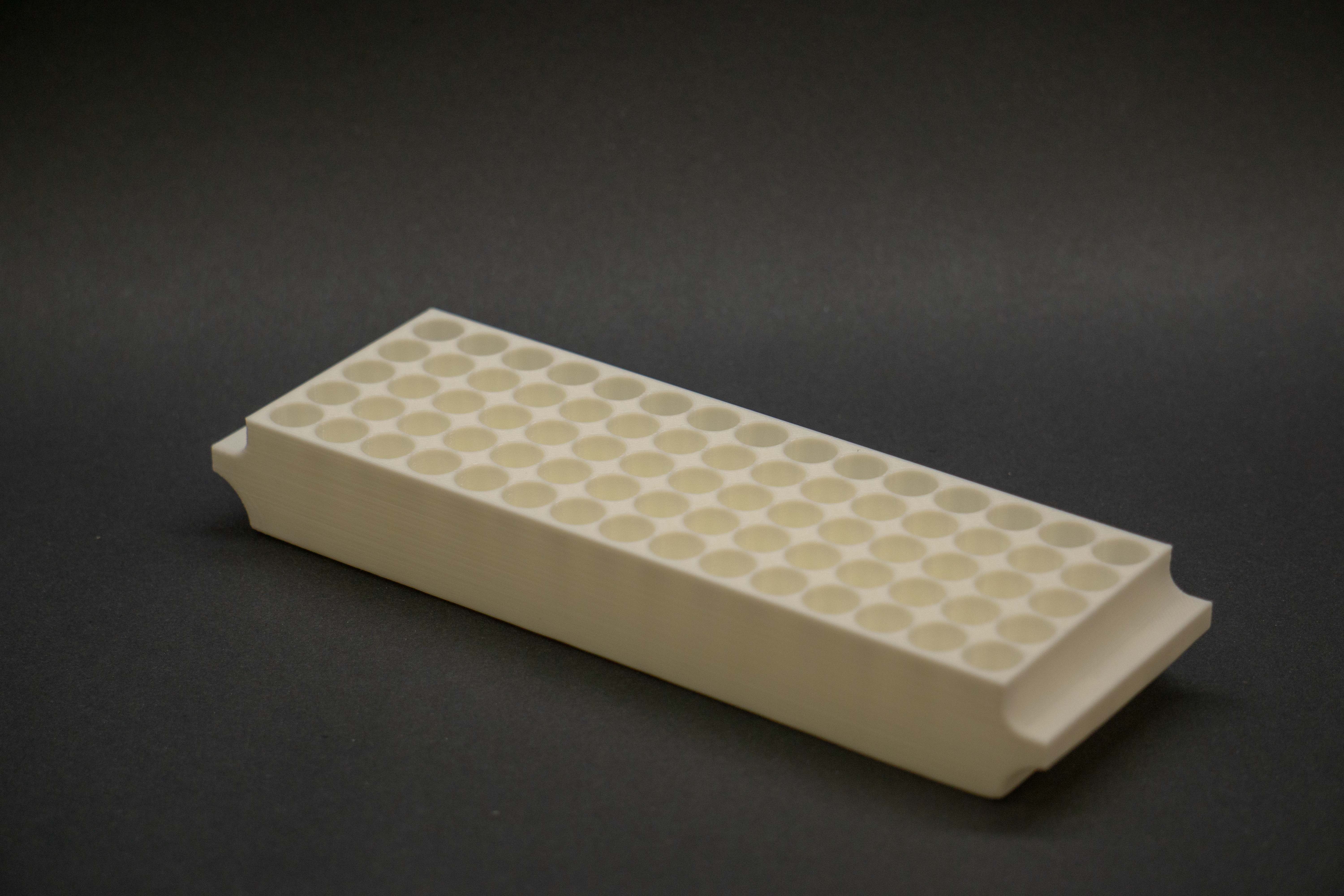 Microcentrifuge Tube Rack by Peagler Science | Download free STL model ...