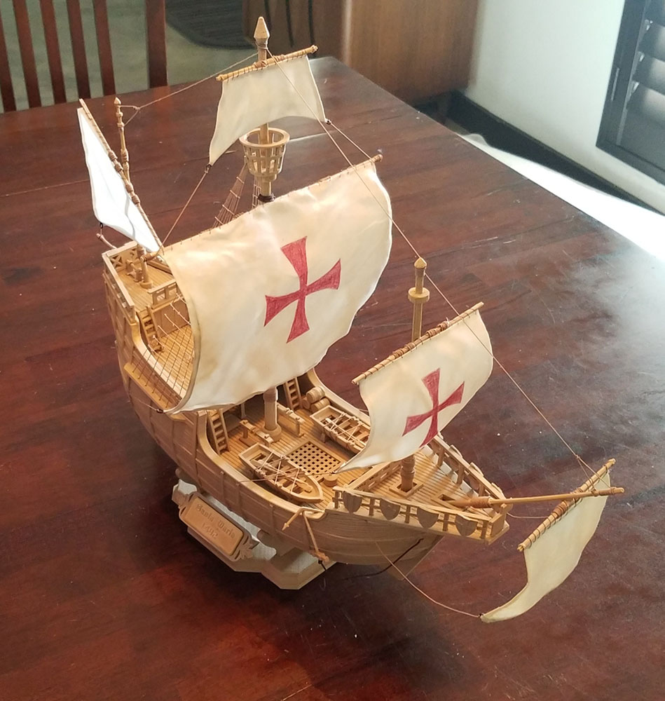 SANTA MARIA FLAG SHIP: SCALE MODEL KIT by PixelPusher | Printables Store
