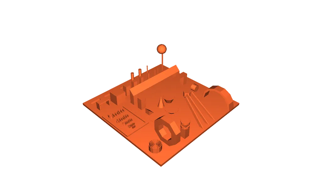 3d printer benchmark by DiegoGZ | Download free STL model | Printables.com