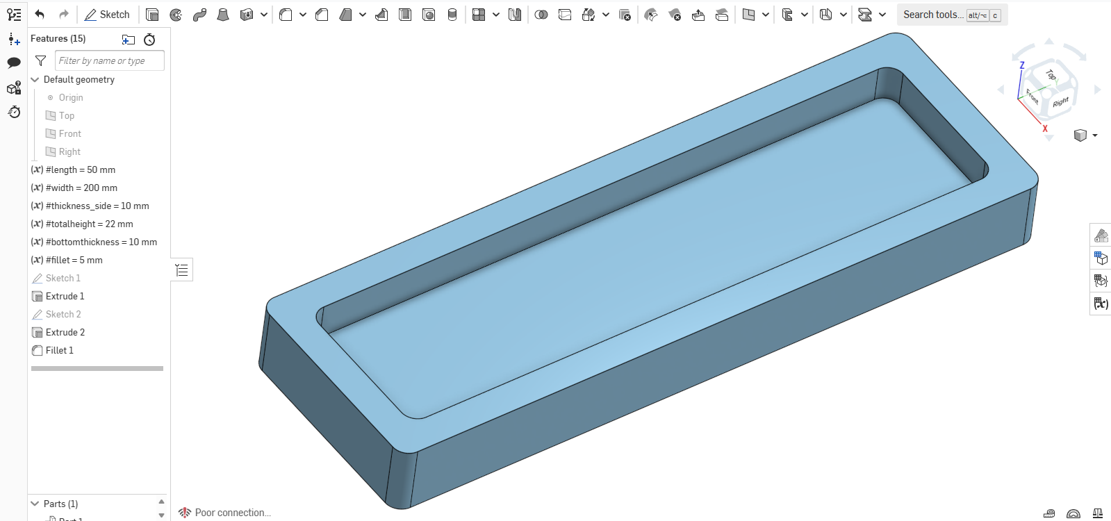 Parametric Box - Onshape and STEP Files by jhostdesign | Download free ...