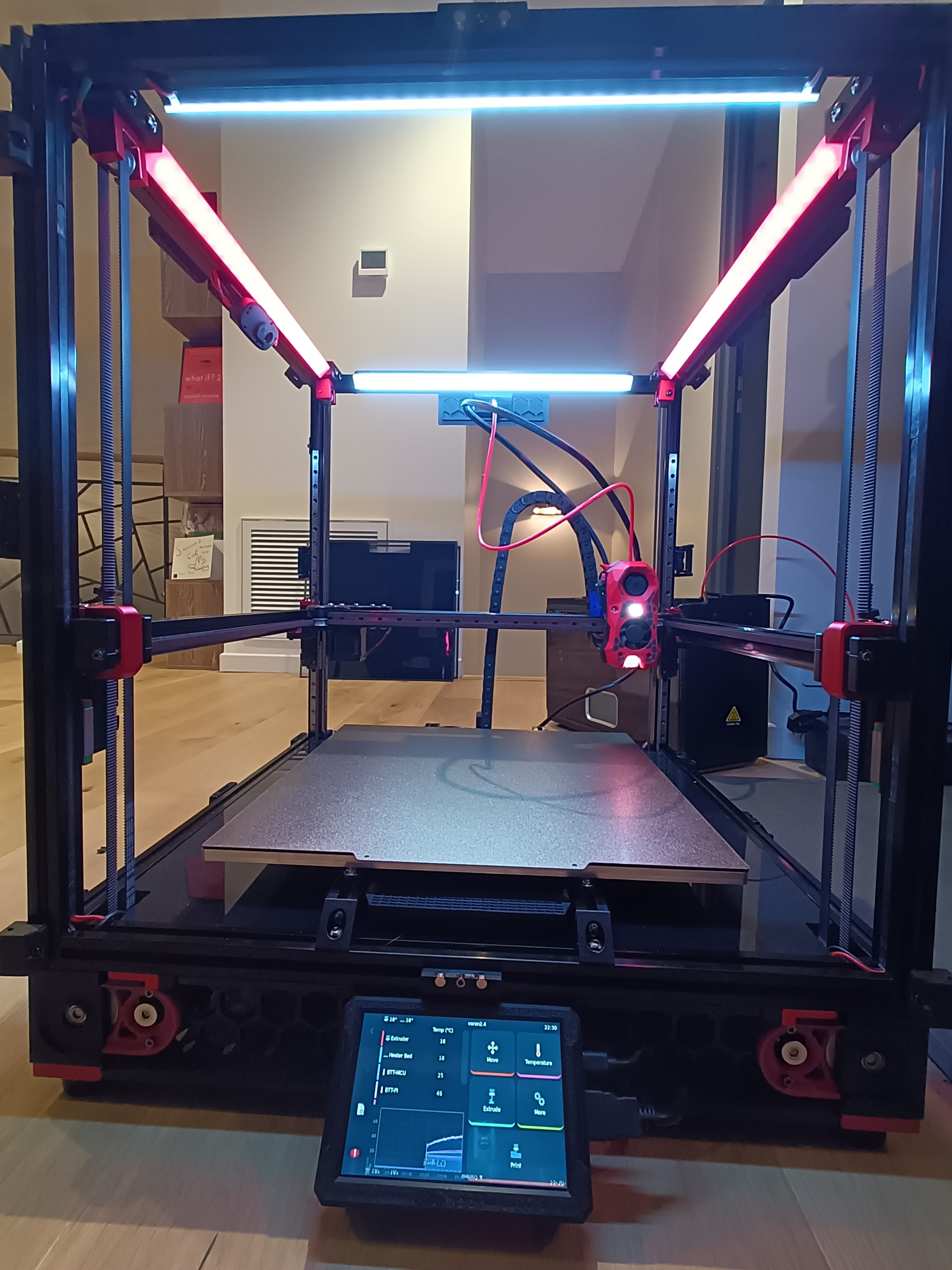 Voron Disco/Daylight on a Stick LED Mount Tray With Snap-On Diffuser by ...