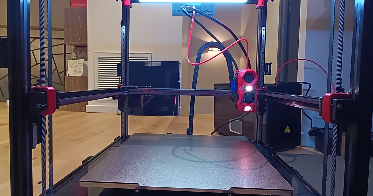 Voron Disco/Daylight on a Stick LED Mount Tray With Snap-On Diffuser by ...