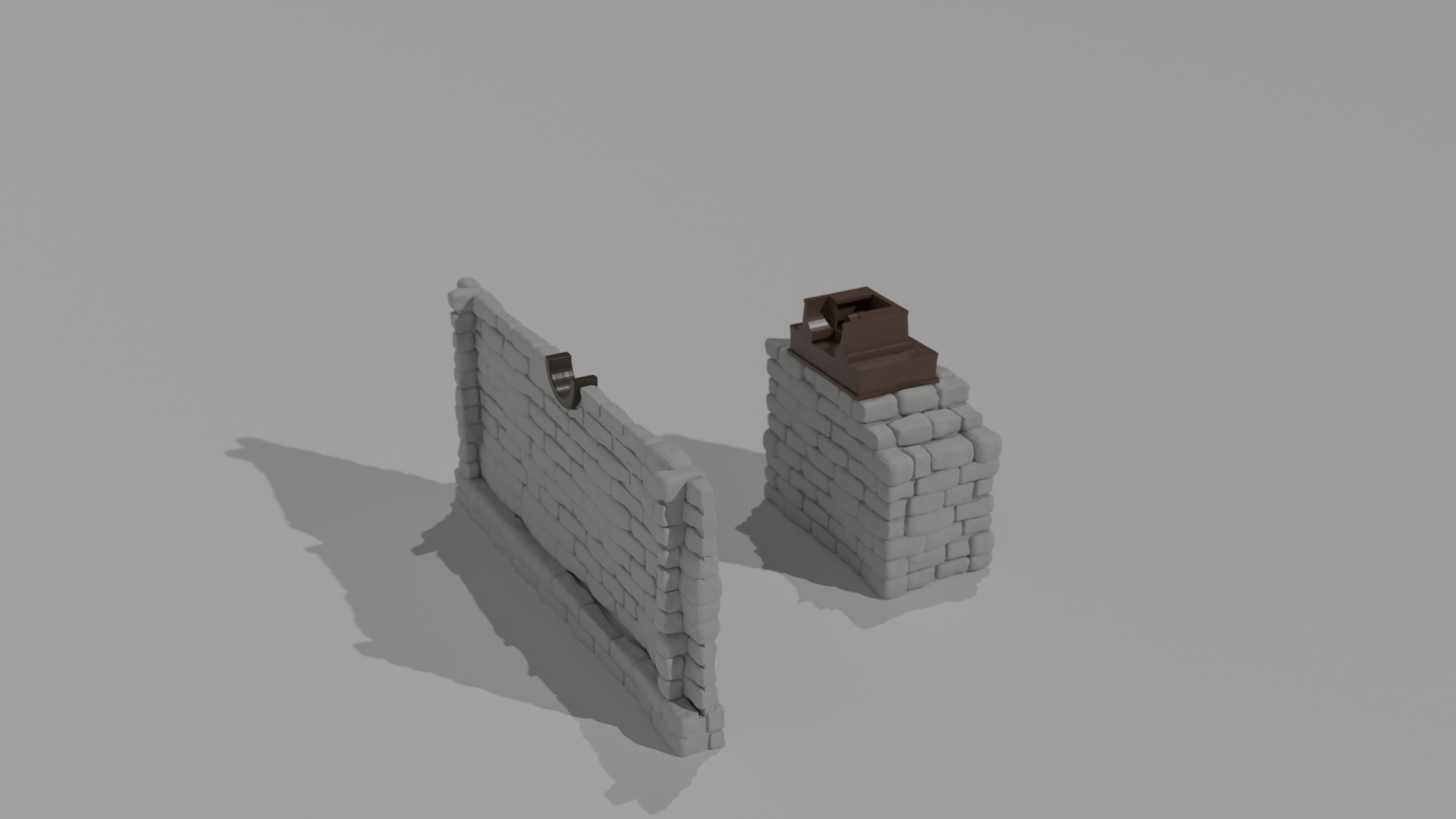 Stone Mounting Structures - D&D Scatter Terrain by Zach | Download free ...