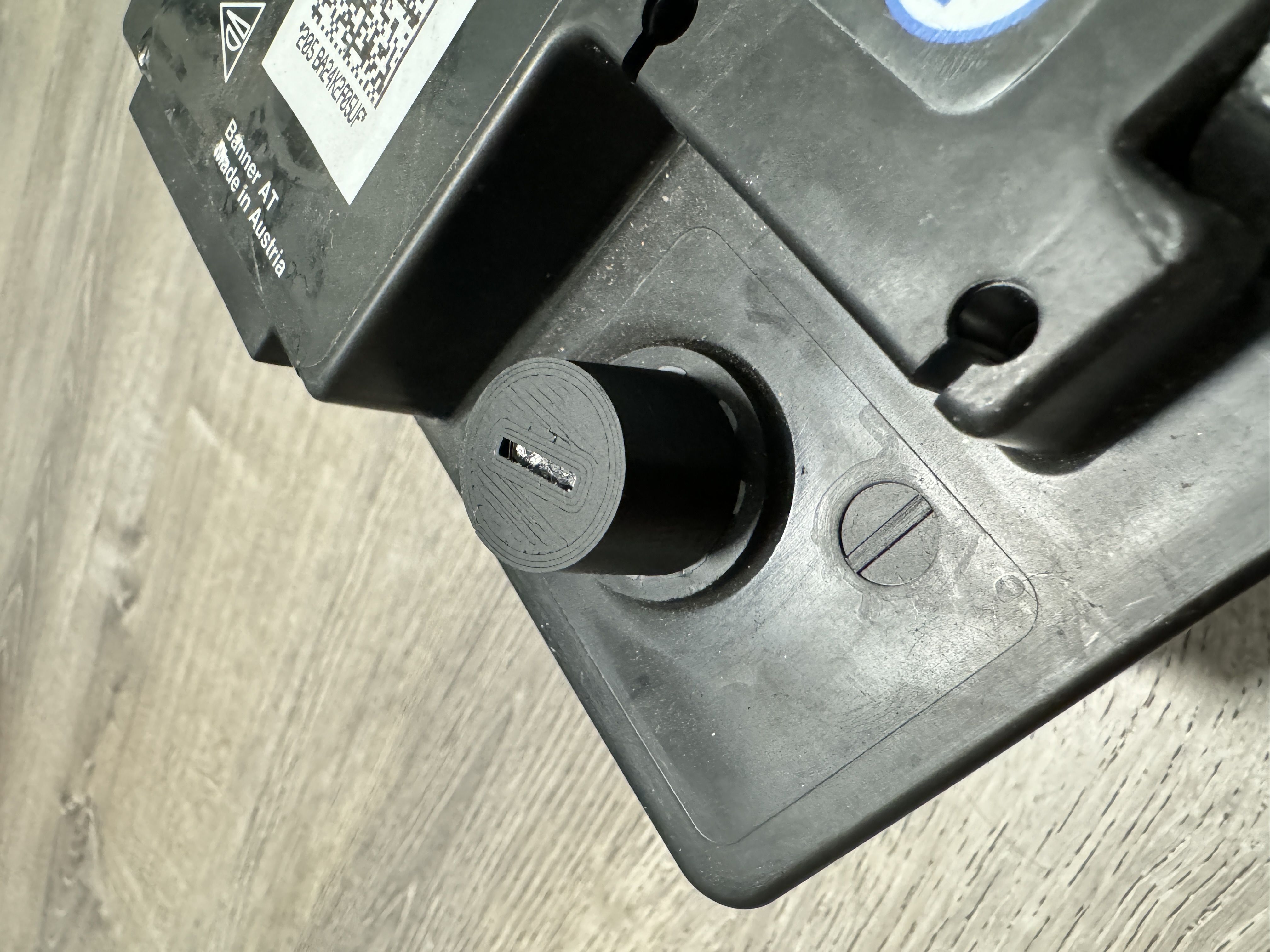 Car battery pole cover by hirt.3dprint | Download free STL model ...