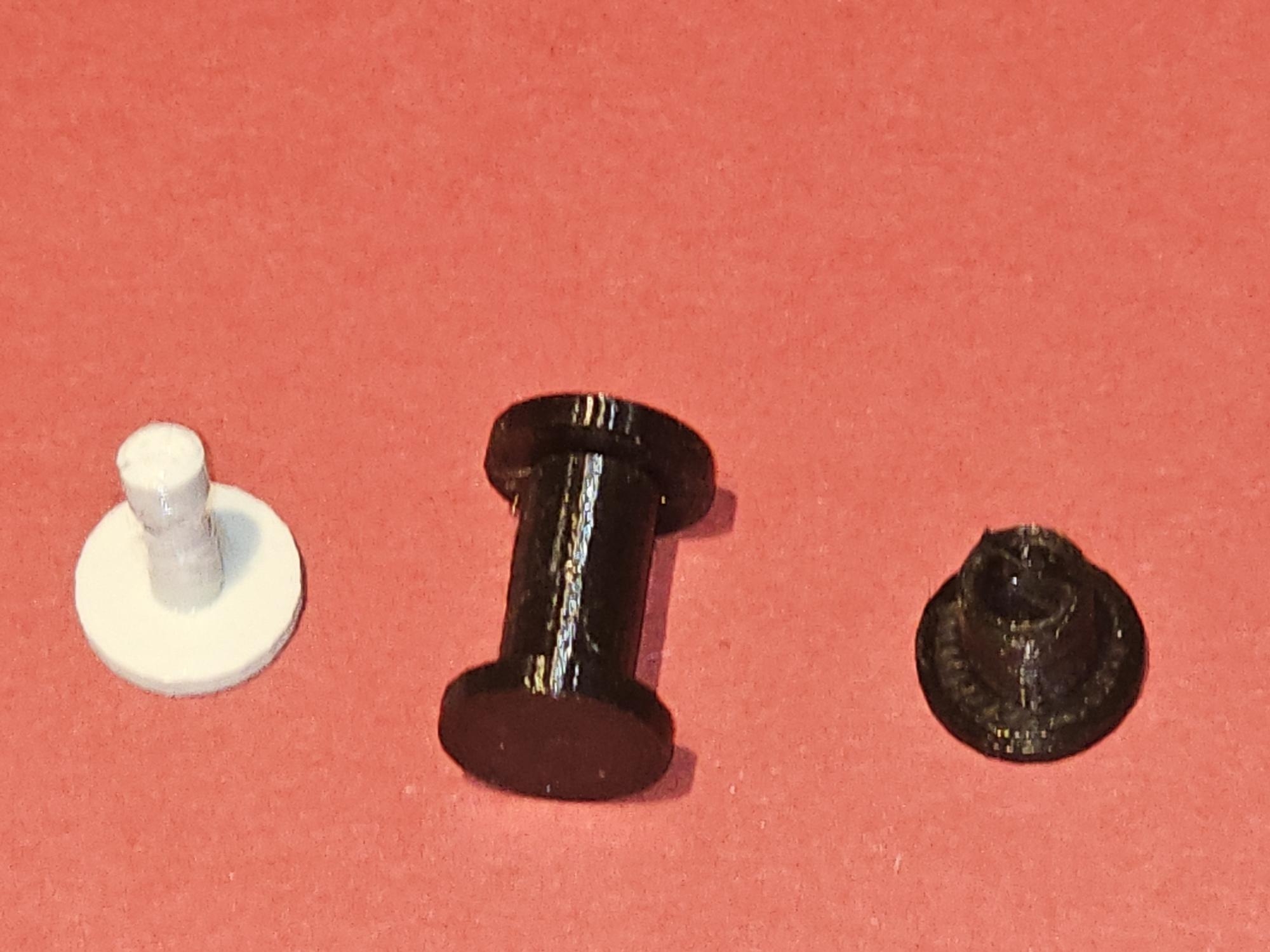 Plastic rivet modified by RPK | Download free STL model | Printables.com