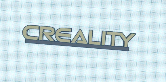 "CREALITY" logo by lanus530 | Download free STL model | Printables.com