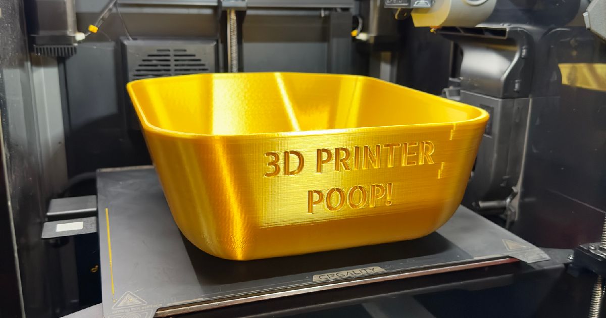 PPCC (Printer Poop Collection Container) by Big Dipper | Download free ...