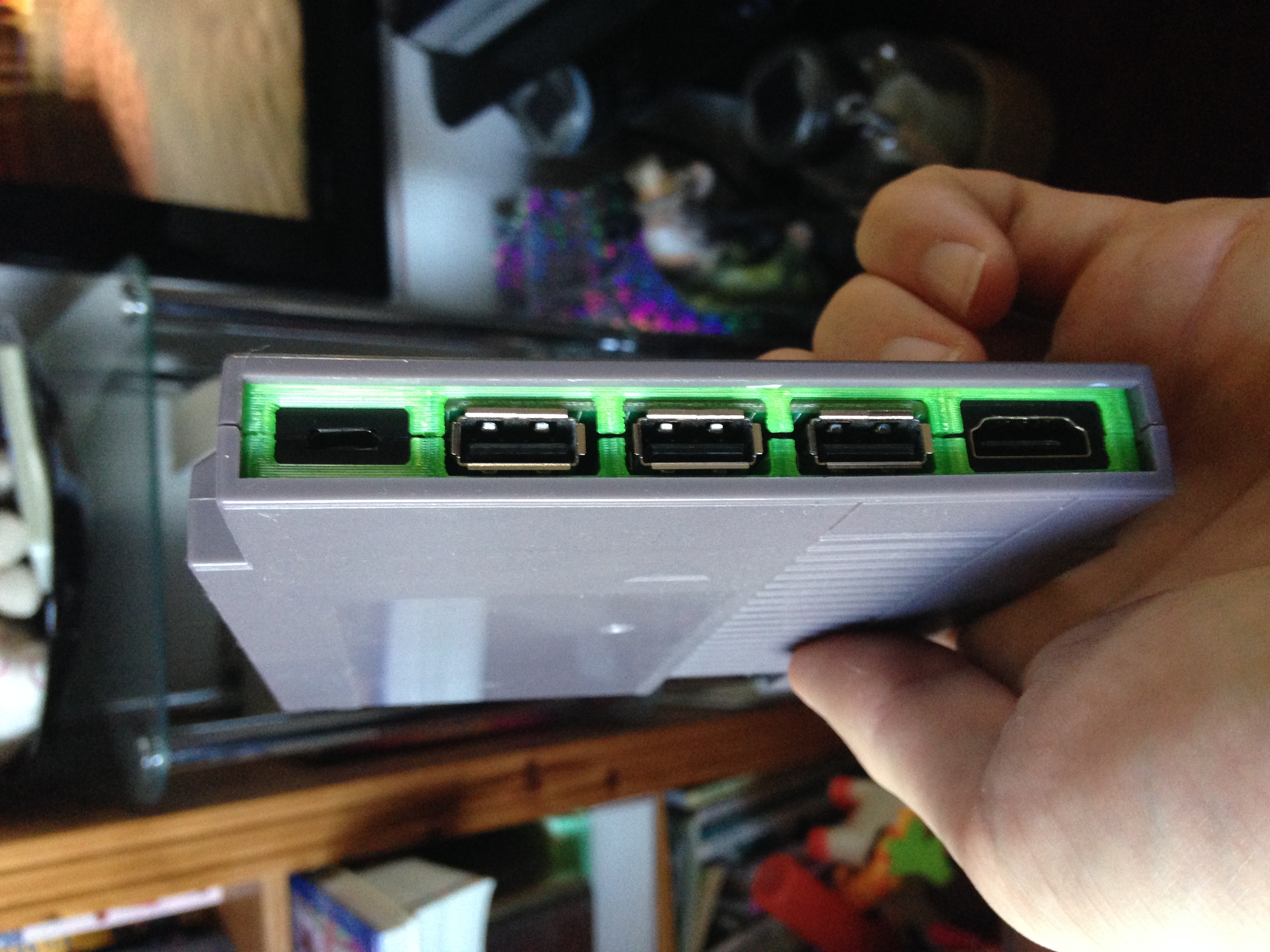 Pi Zero NES Cart Amazon USB HUB by Rushmere3D | Download free STL model ...