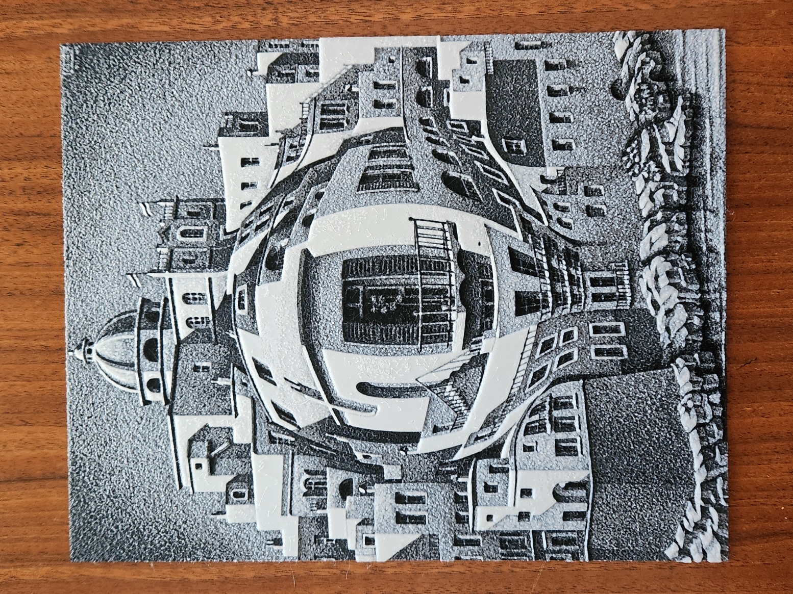 M. C. Escher's Balcony - HueForge by Jon | Download free STL model ...