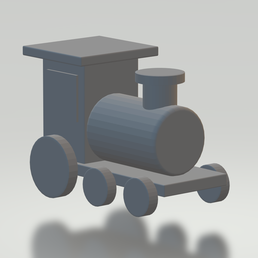 Train by Pau Durán | Download free STL model | Printables.com
