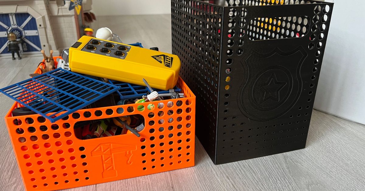 Toy sorting boxes by Cal | Download free STL model | Printables.com