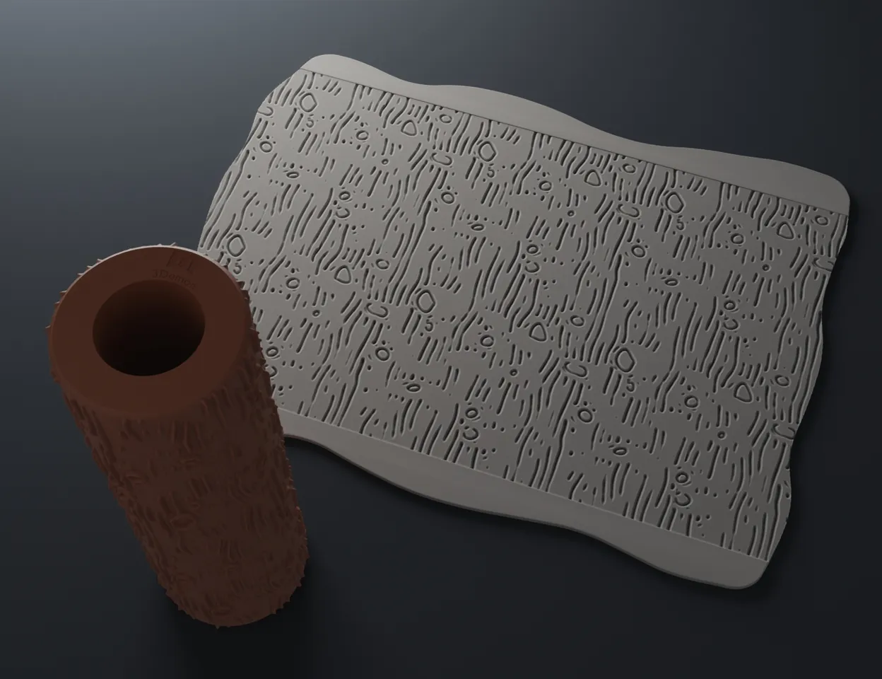 Texture Rollers Wood and tree bark Vol.1 (1-3) by 3Demon's Texture ...