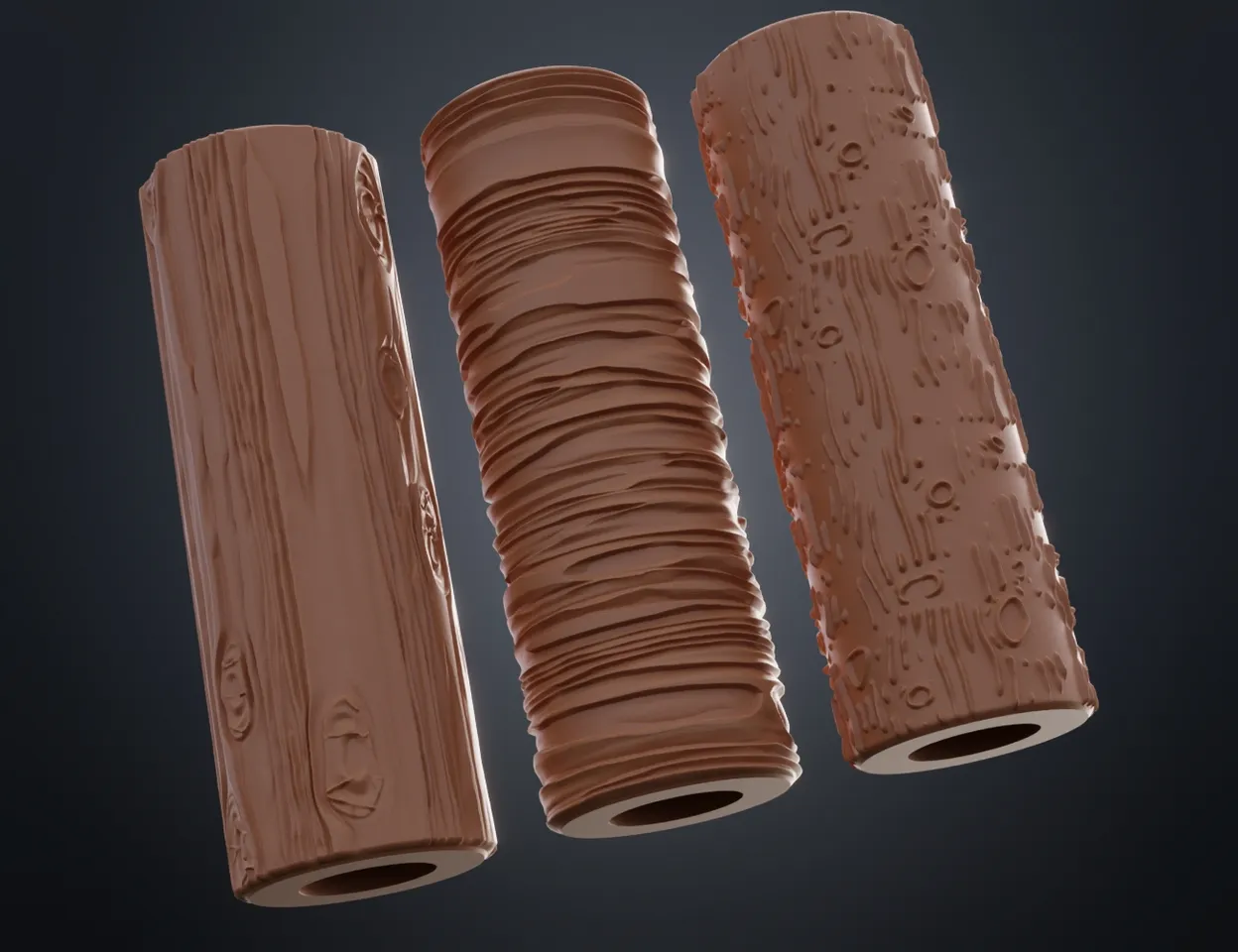 Texture Rollers Wood and tree bark Vol.1 (1-3) by 3Demon's Texture ...
