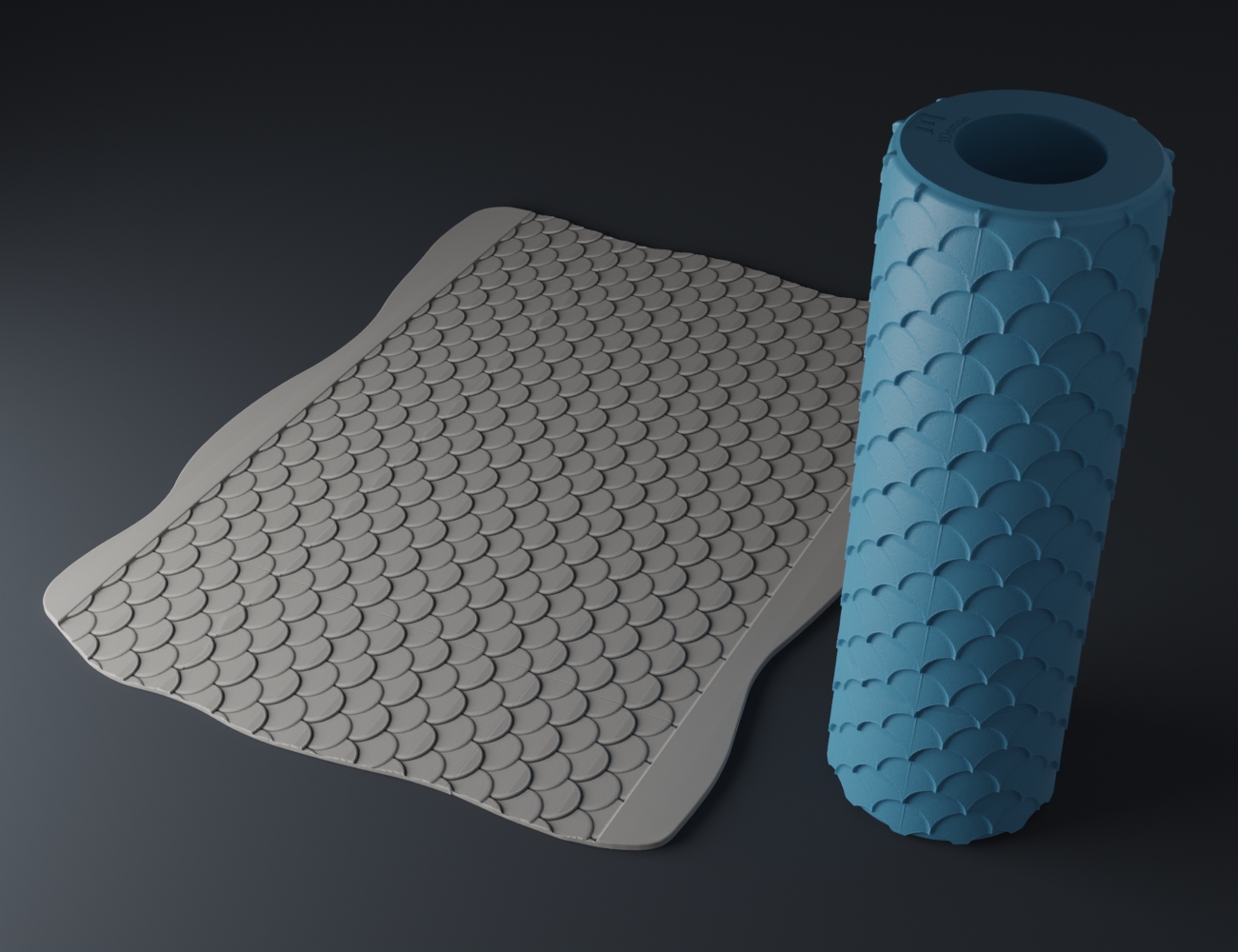 Texture Rollers Dragon and Fish Scales Vol.2 (4-6) by 3Demon's Texture ...