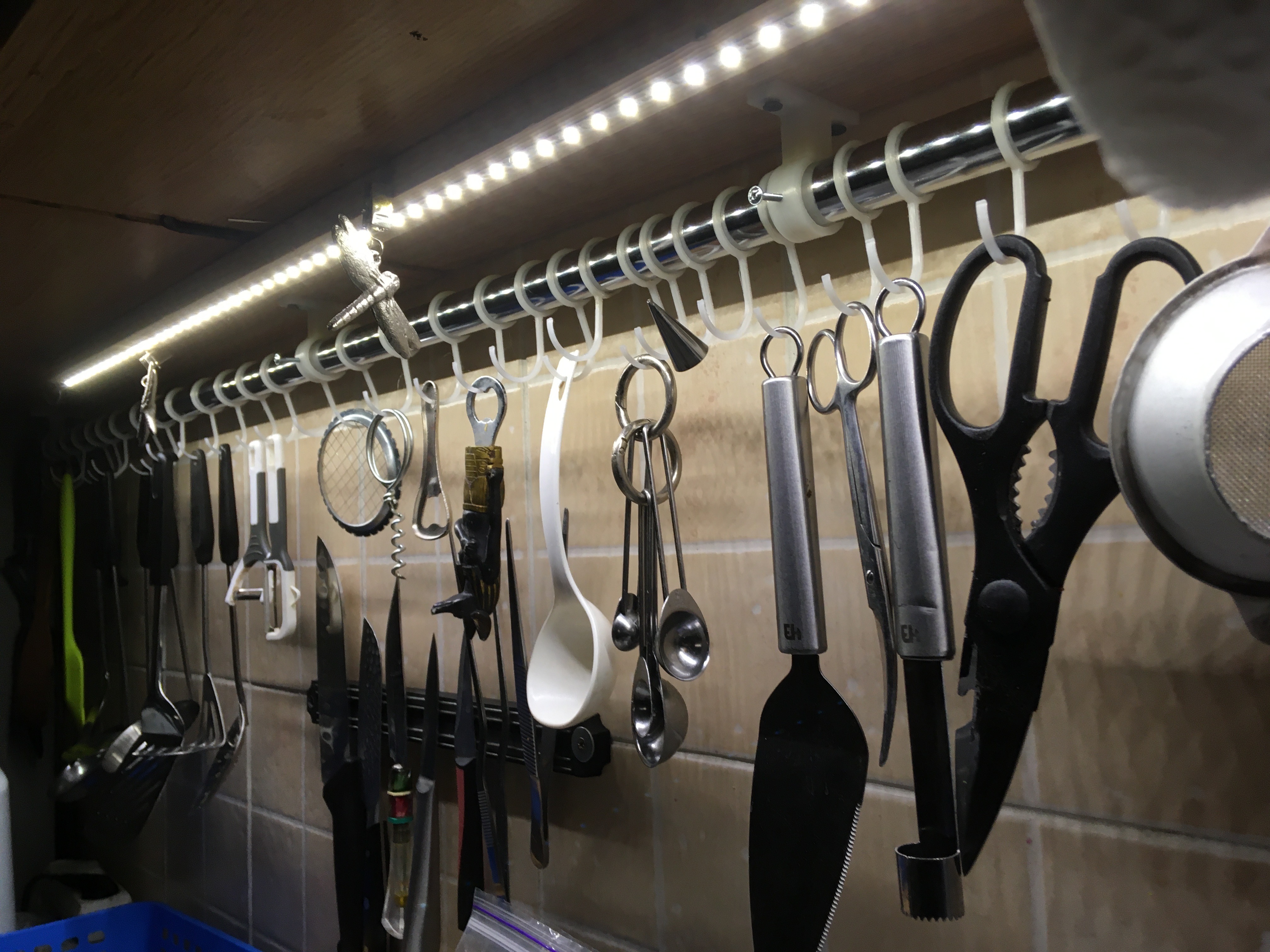 kitchen organizer for 25mm tube or pipe by kachan66613 | Download free ...