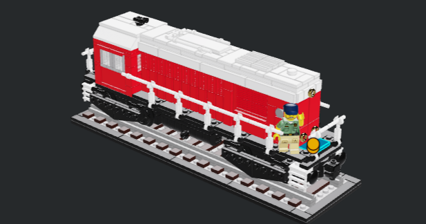 Brick Built Lego Br 107 3D-Model by SZETH | Download free STL model ...