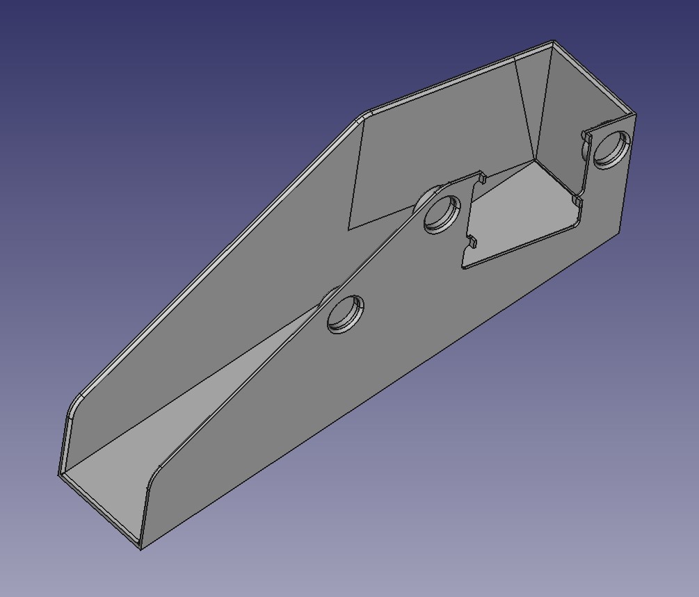 Waste filament slide for Bambu Lab by KORN3L | Download free STL model ...