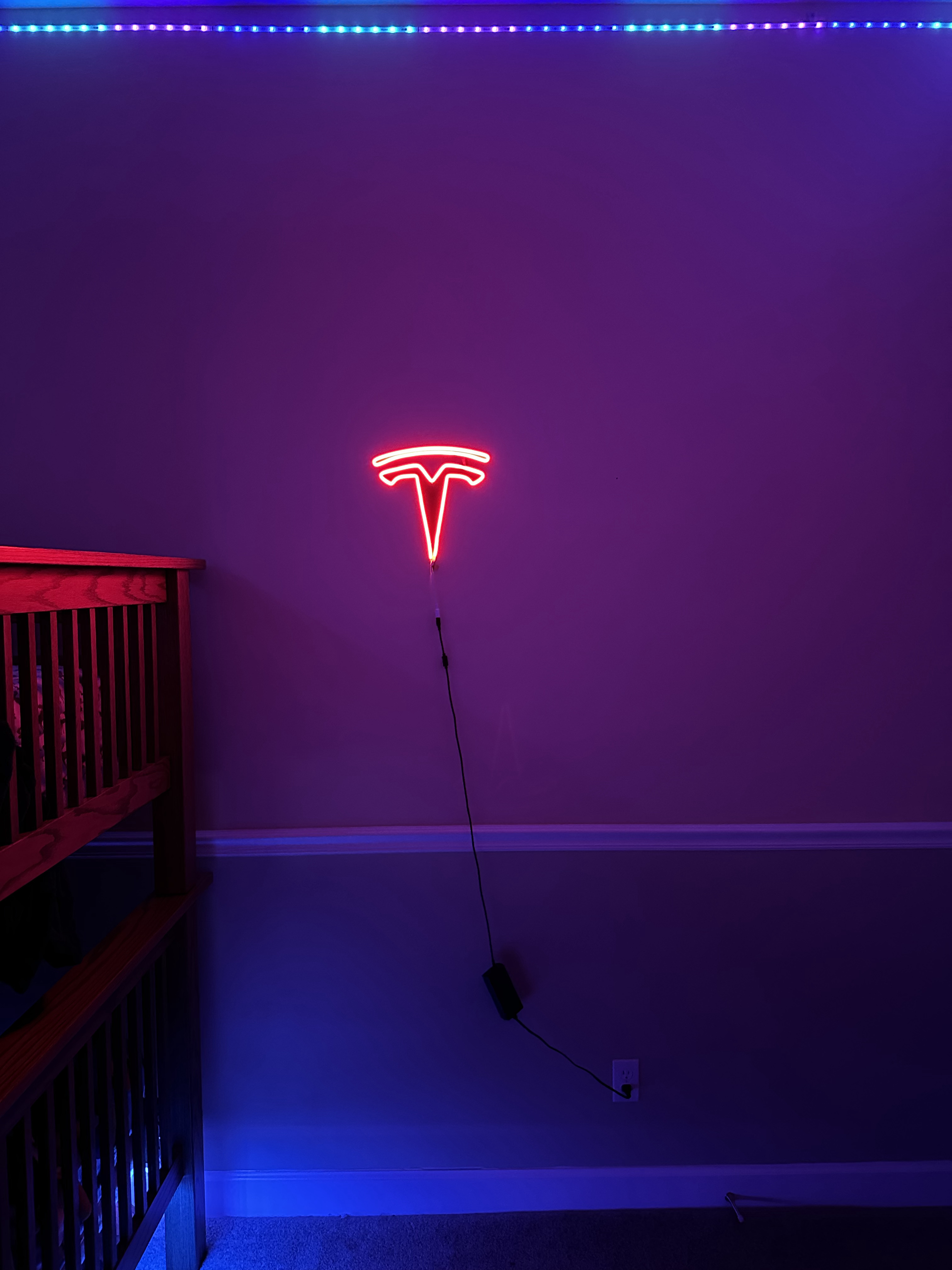 Tesla neon sign by DB3D | Download free STL model | Printables.com