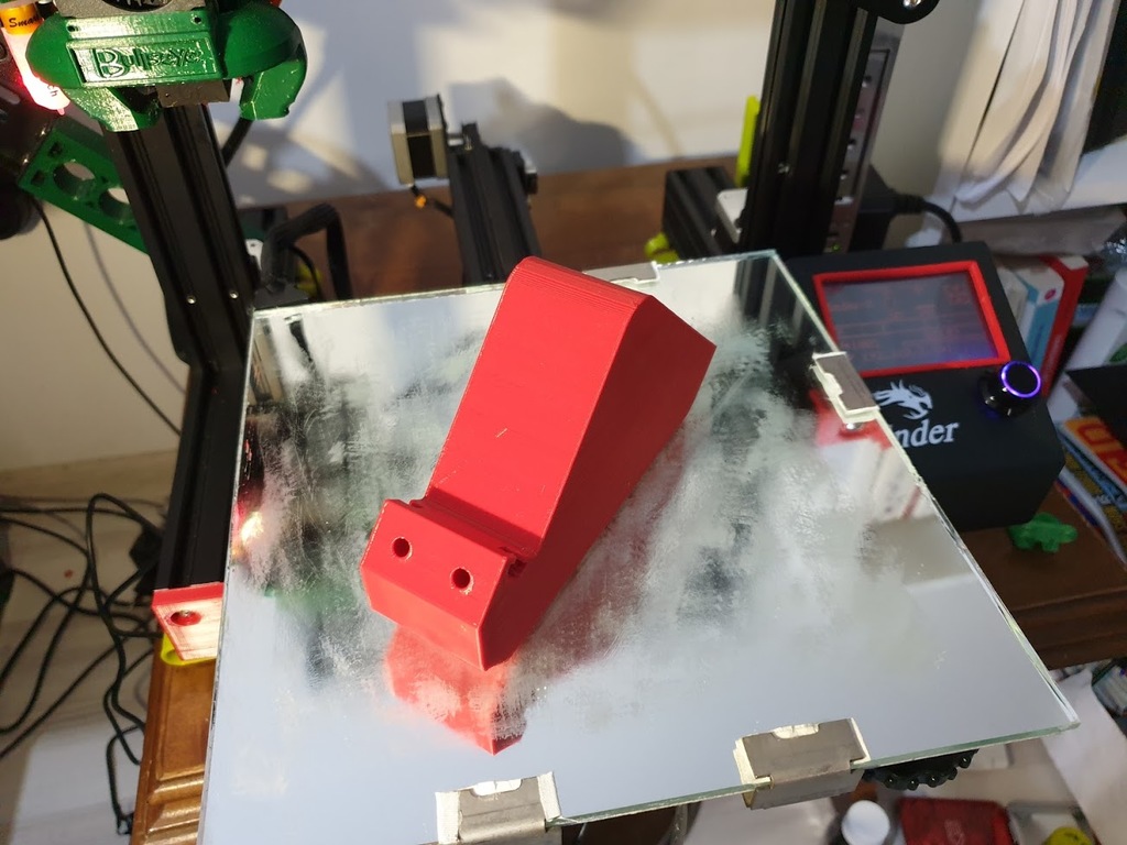 Ender 3 Z axis top bar extender-spacer for DDE kits and linear rail ...