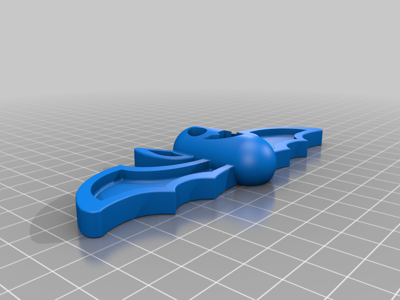 Bigger Halloween Bat (with STEP file) by MyStoopidStuff | Download free ...