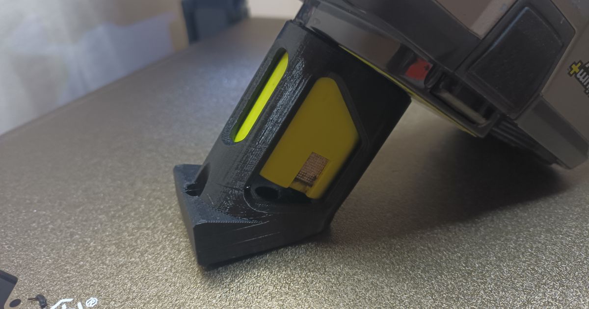 Ryobi Wall Mount 18v Battery Holder Single (2 holes) by KubaK ...