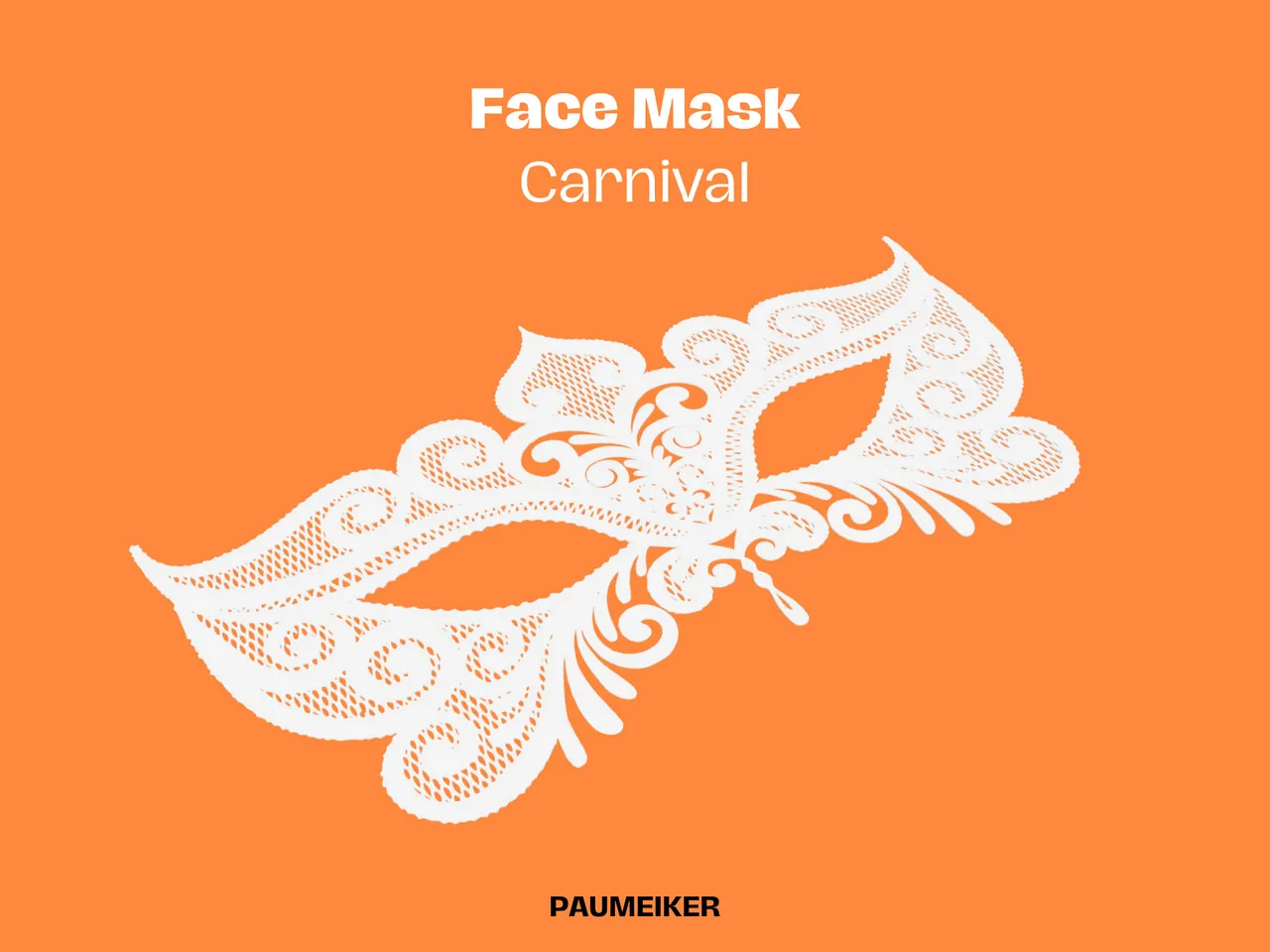 Face Mask Lace Carnival by PauMeiker | Download free STL model ...