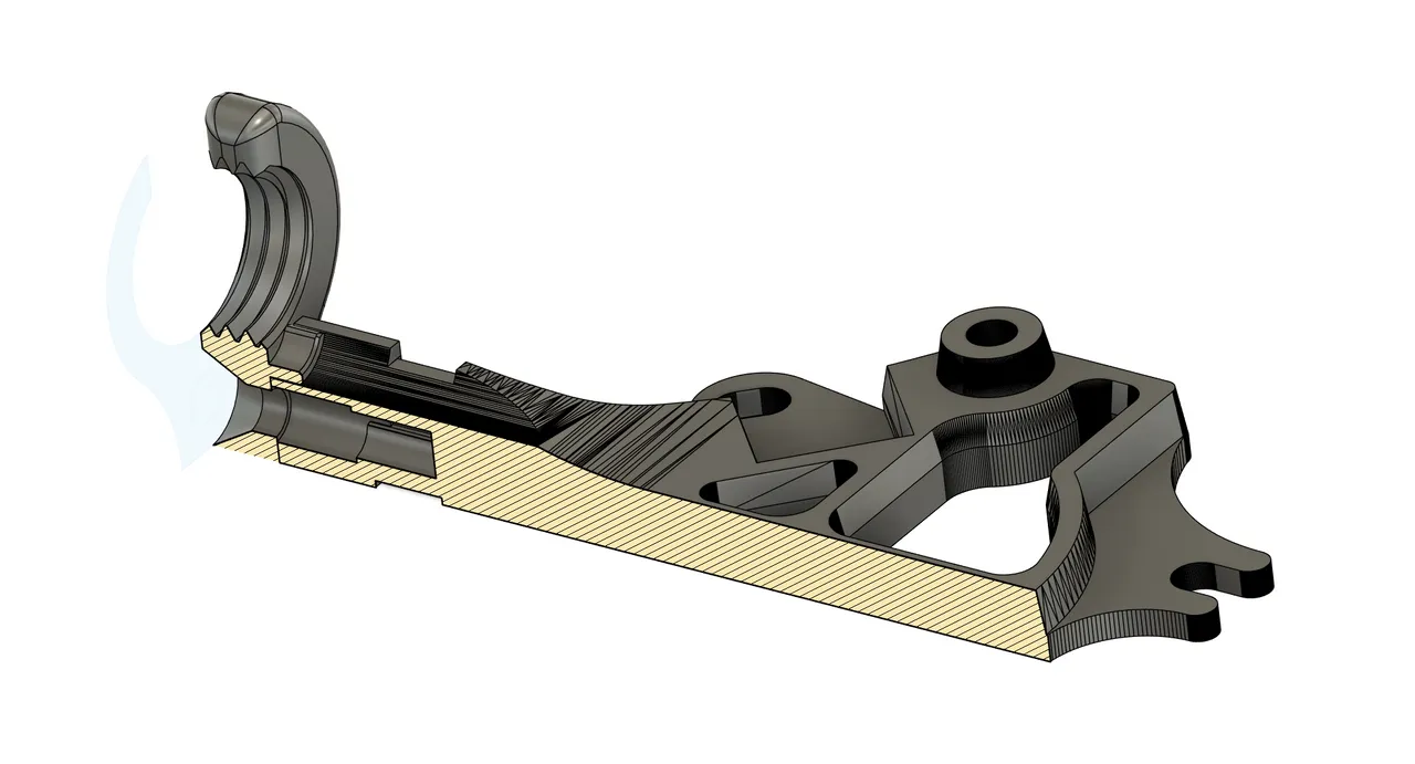 Xol Toolhead | EBB36 Umbilical Mount - VZ-Hextrudort-Low [M12 Cable ...