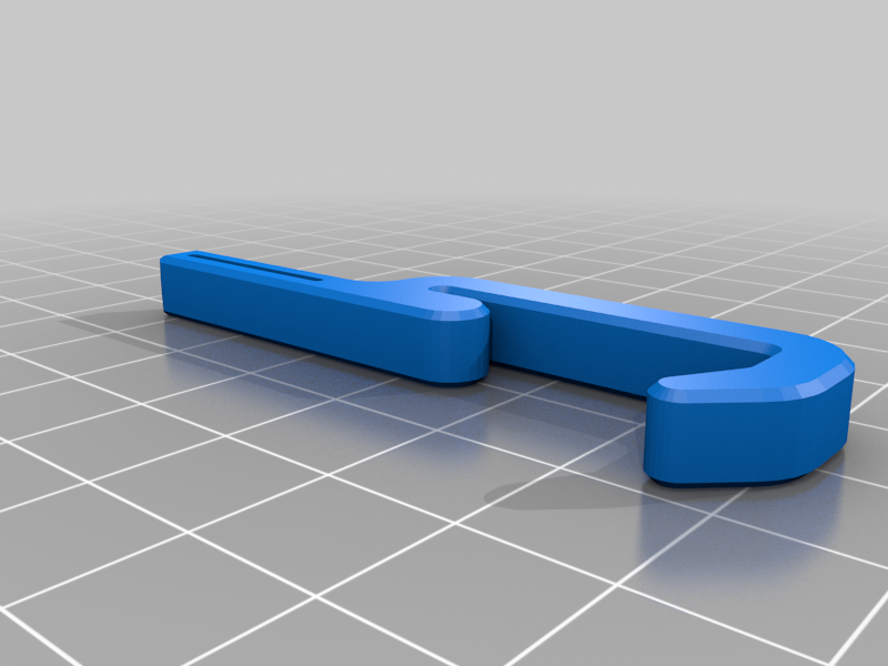 Cable hanging hook for metal storage rack by Mr_Kes | Download free STL ...