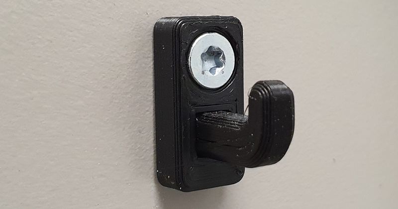 Multipurpose wall hook (modular) by Mr_Kes | Download free STL model ...