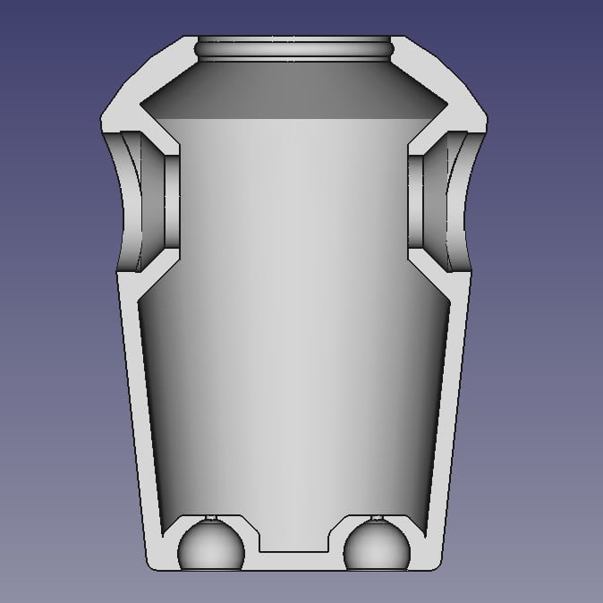 Bender Bending Rodríguez Torso Mod by Mr_Kes | Download free STL model ...