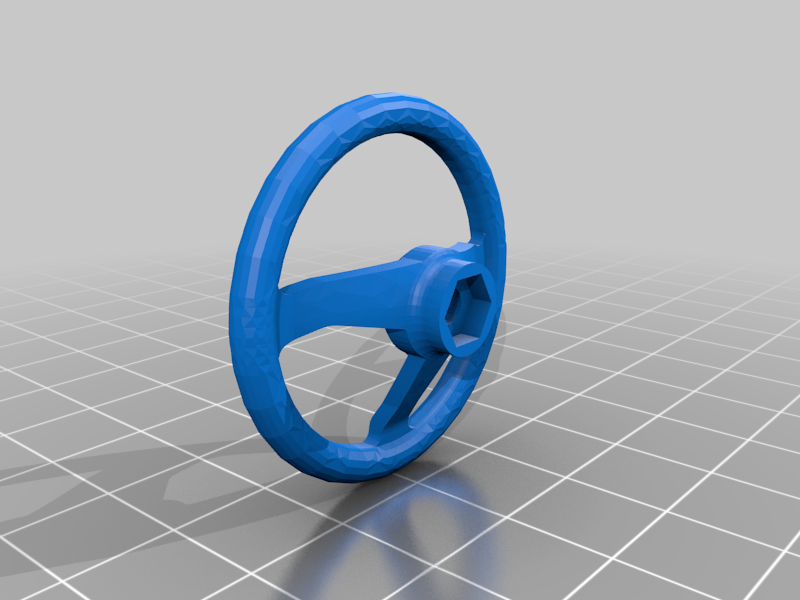 Steering wheel for 1/10 scale RC Showtime buggy by Mr_Kes | Download ...