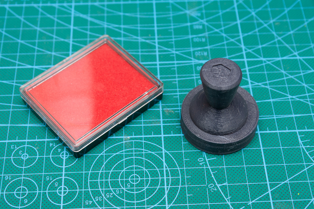 3D Hubs "Rubber" Postage Stamp Mould and Stamp by ChunkySteveo ...