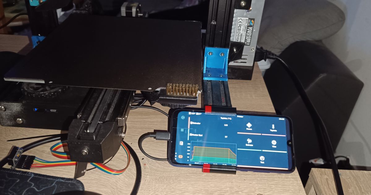 Ender 3 Phone Holder (klipper screen) von Geazzes walking | Kostenloses ...