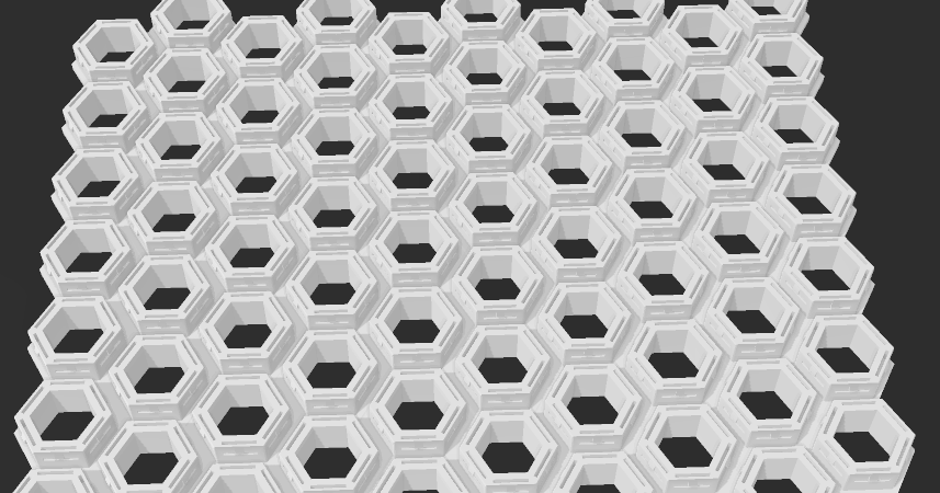 HoneyComb Insert Big Plate von Fredster | Kostenloses STL-Modell ...