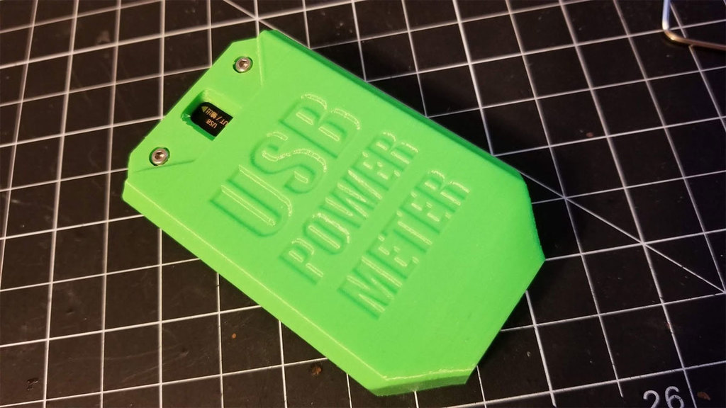 USB Volt Meter / USB Multimeter Case by MyStoopidStuff | Download free ...