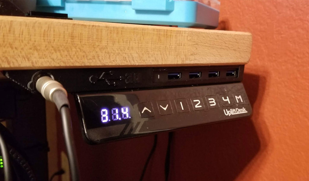 Under Desk Headphone / Audio Jack Extender and Anker USB 3.0 Hub mount ...