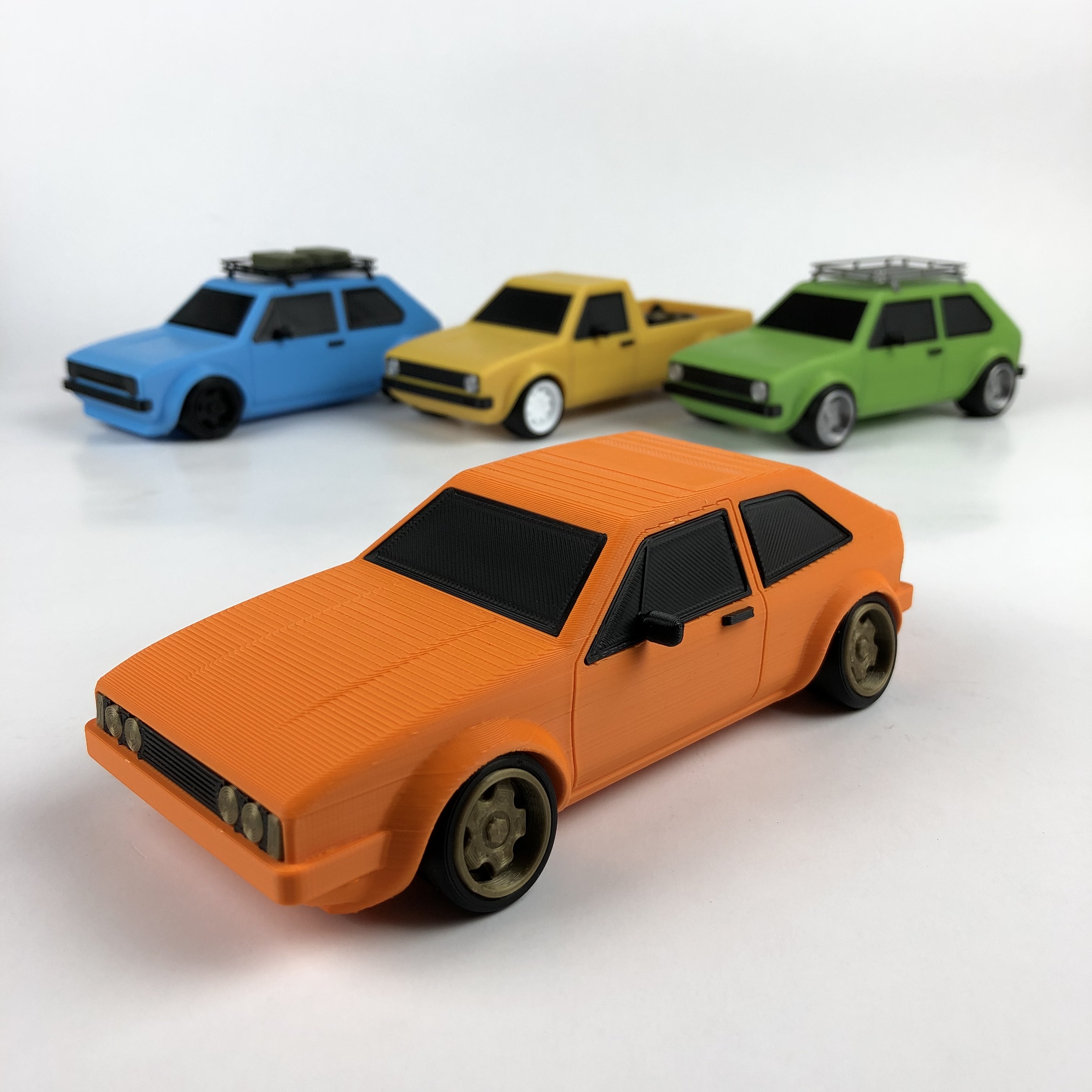 Volkswagen scale model collection 6-pack by Soarpix | Printables Store