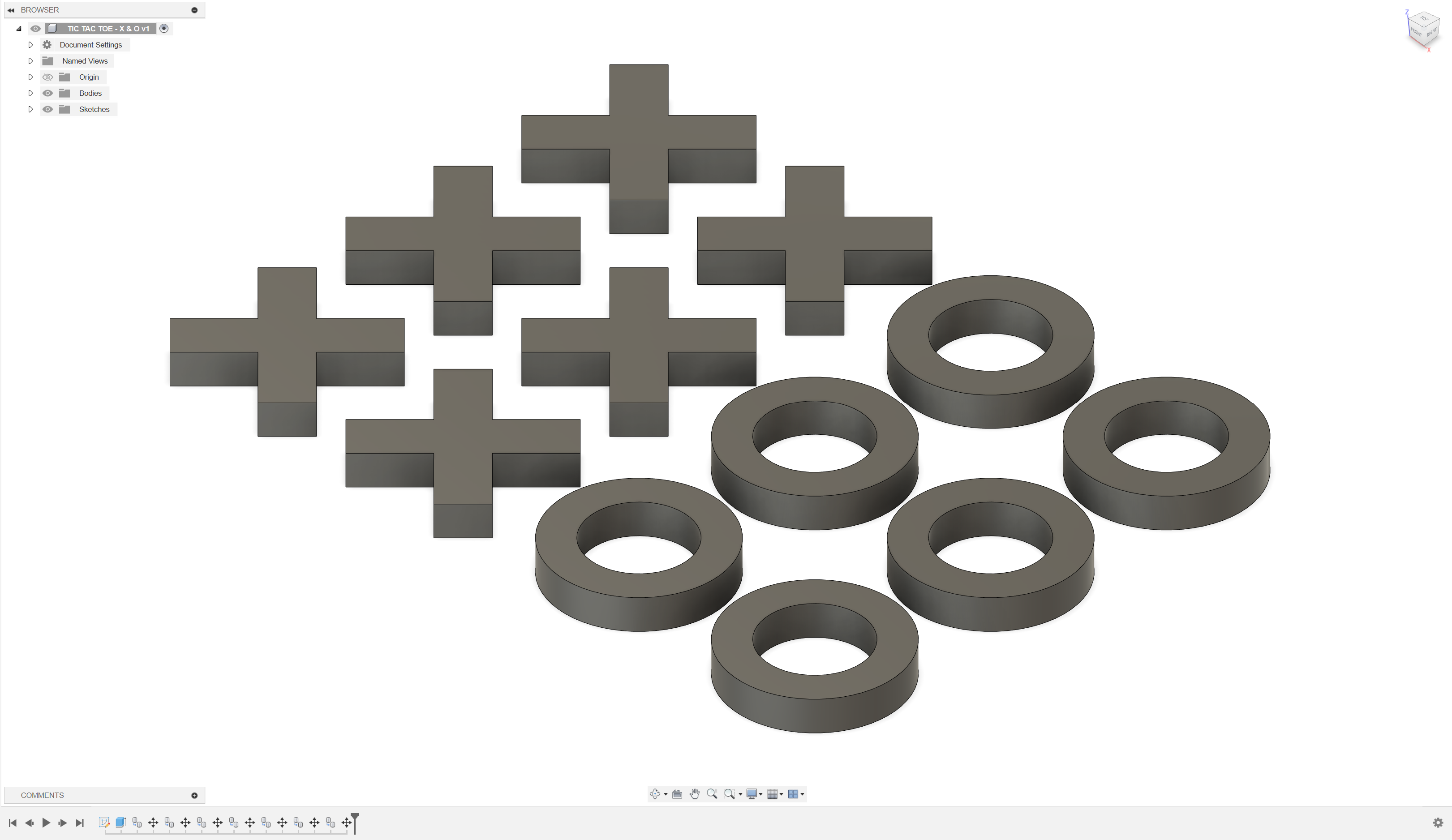 Tic Tac Toe by Tech Solutions 3D by TechSculpt | Download free STL ...