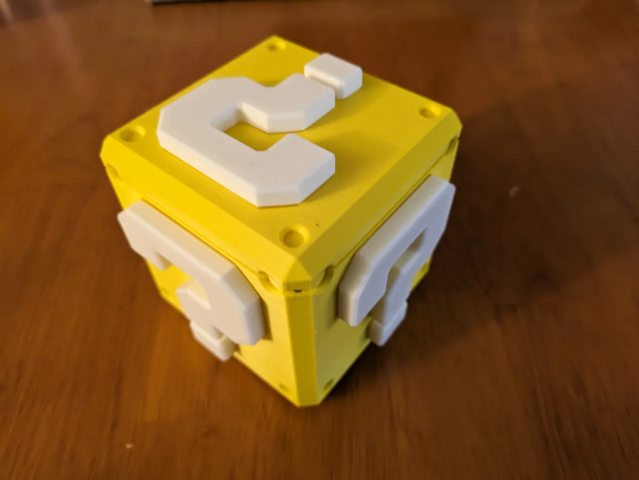 Mario Block Box with Magnetic Lid (3x2 magnet) by Jigsaw HC | Download ...