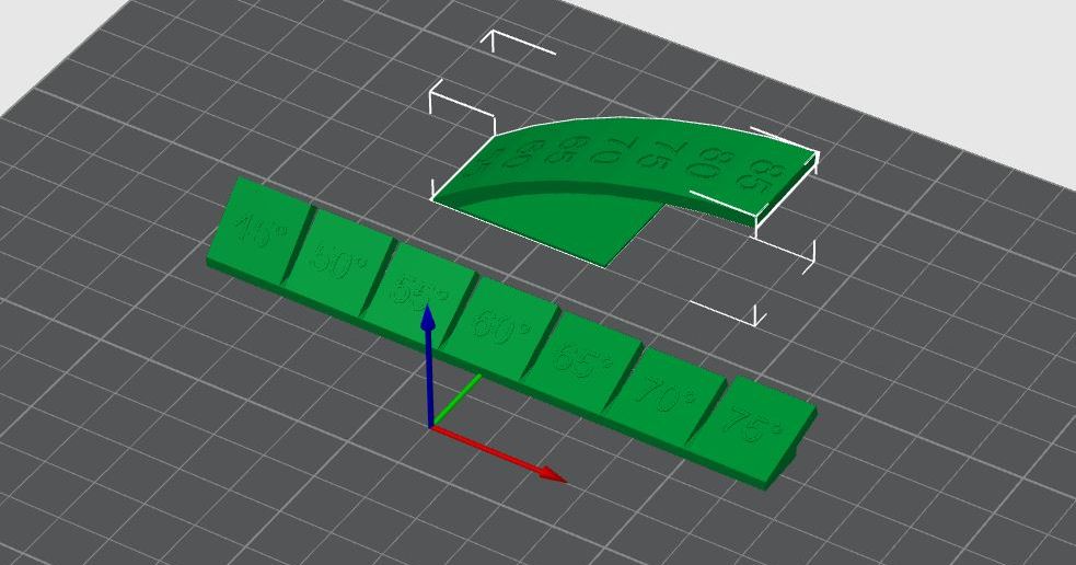 Test de dévers by Mitsu3D | Download free STL model | Printables.com