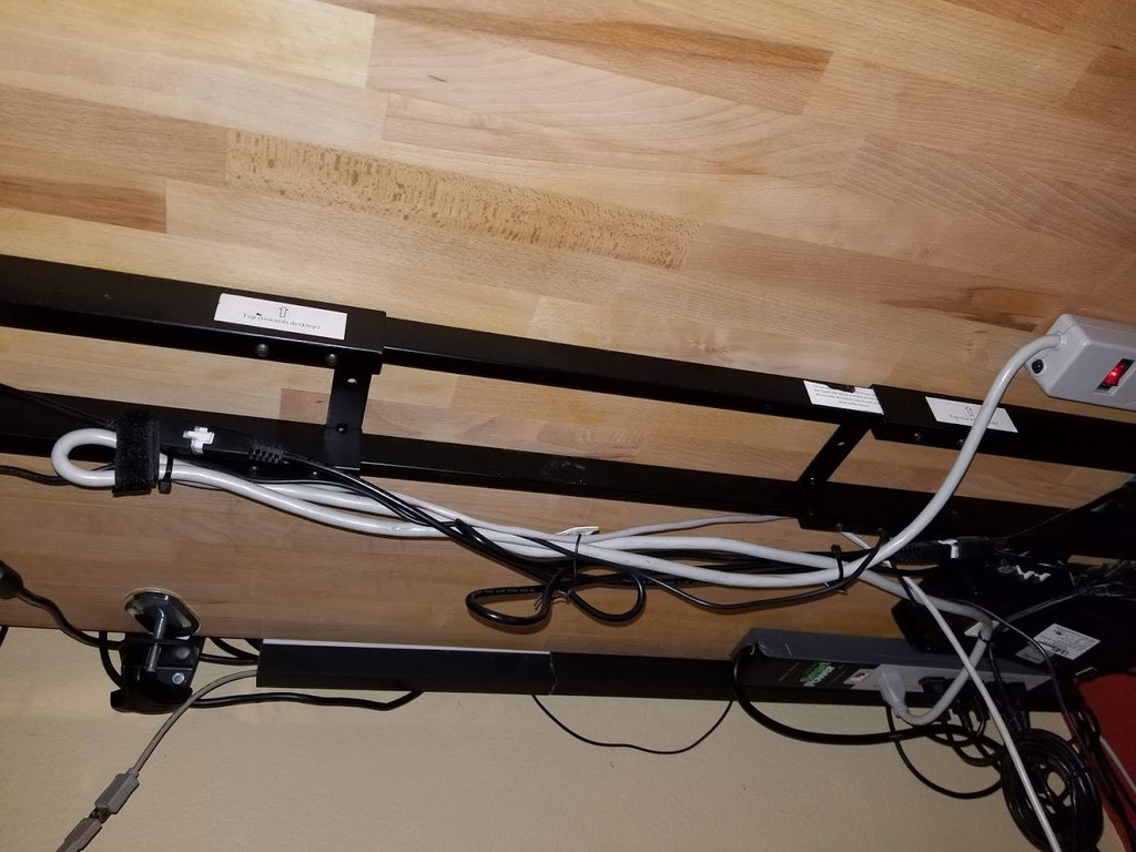 Cable Management Tray for Uplift 900 Adjustable Desk Legs - with STEP ...