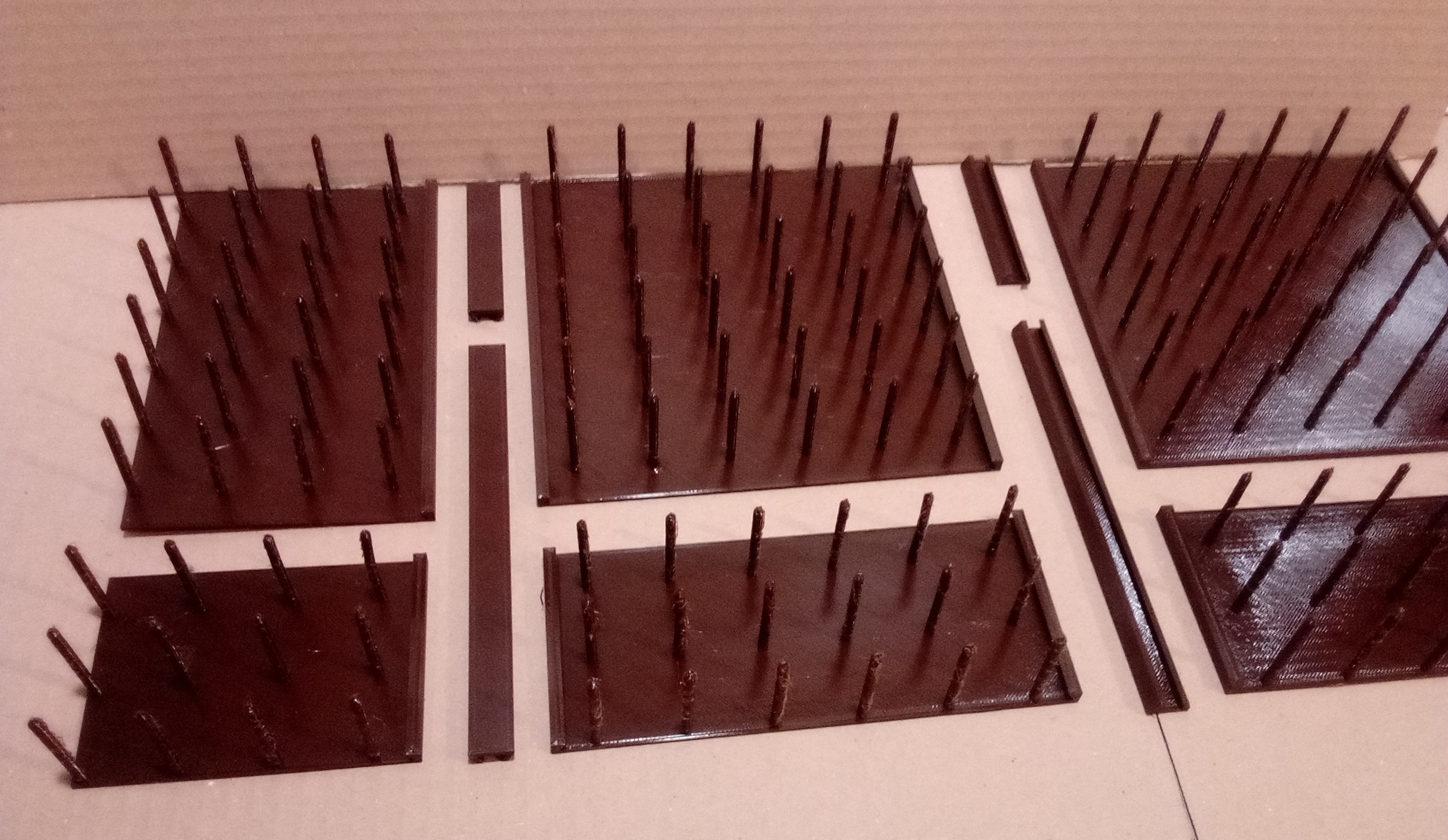 Bird spikes (on the windowsill). by Jiří Šilhavík | Download free STL ...